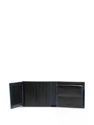 PIQUADRO Flip-up Id-window Wallet - Black