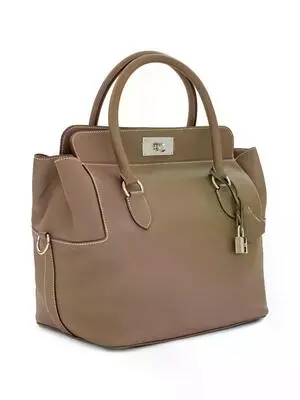 Hermès 2010s Swift 26 Toolbox Handbag - Neutrals