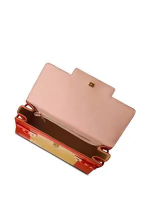 Delvaux Tempête Mm Top Handle Bag - Orange