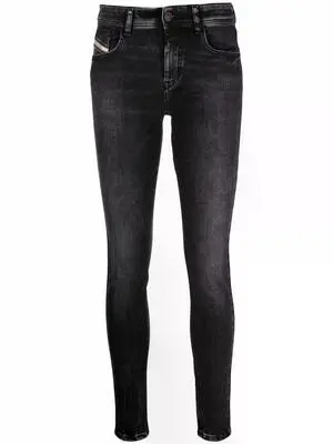 DIESEL® Slandy Skinny-leg Jeans - Black