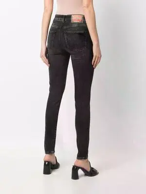 DIESEL® Slandy Skinny-leg Jeans - Black