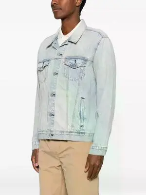 LEVI'S Faded-wash Denim Trucker Jacket