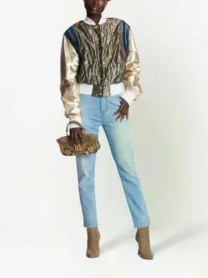 Balmain High-rise Slim-cut Jeans