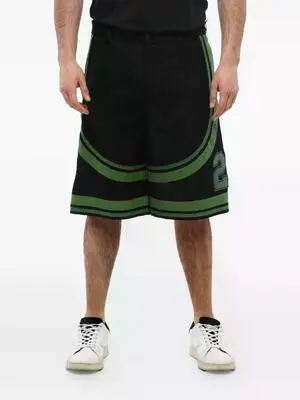 Off-white Striped Shorts For Men