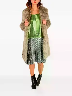 MAISON MARGIELA Shearling-collar Coat