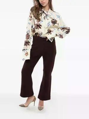 JIL SANDER Bouclé Wool Pants