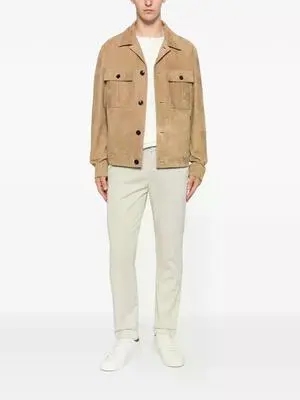 Barena Venezia Slim Fit Trousers - Neutrals