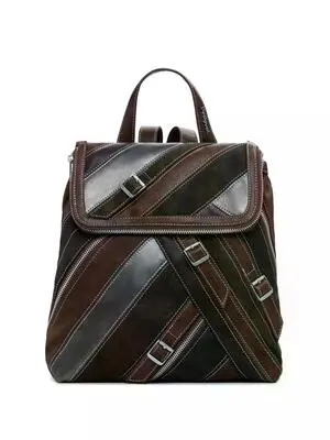 Desigual Panelled Zip-detail Backpack
