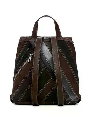 Desigual Panelled Zip-detail Backpack