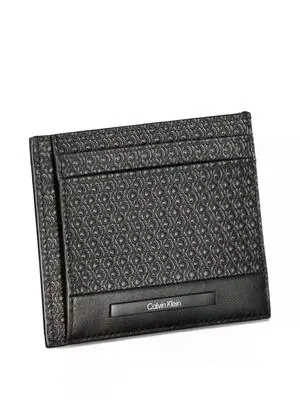 Calvin Klein Monogram-embossed Card Holder