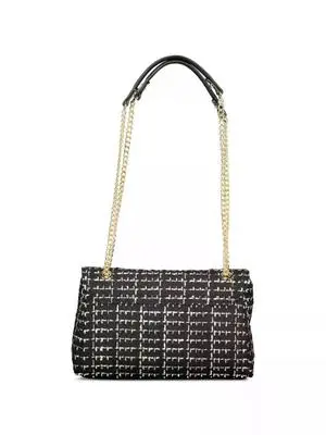 MARIO VALENTINO Tweed Texture Shoulder Bag