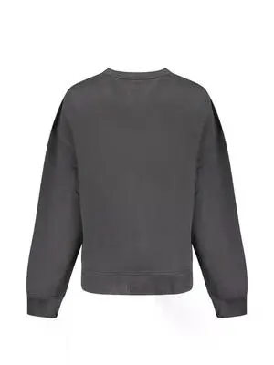 Tommy Hilfiger Logo-patch Crew-neck Sweatshirt - Grey