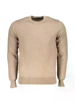NORTH SAILS Embroidered-logo Crew-neck Jumper - Neutrals