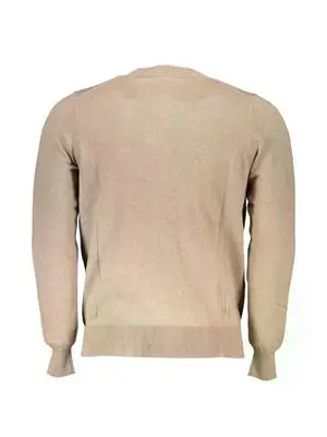 NORTH SAILS Embroidered-logo Crew-neck Jumper - Neutrals
