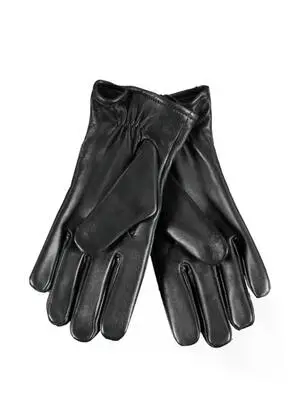 Guess Driving Leather Gloves - Black