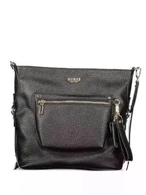 Guess Pebbled-effect Zip-pocket Tote Bag