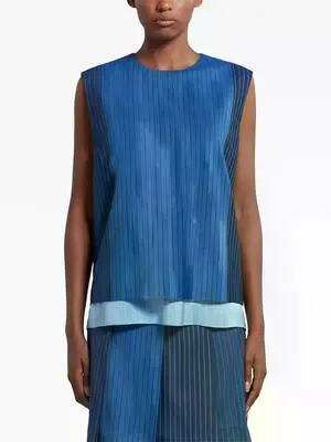 Marni Sleeveless Pinstripe Blouse