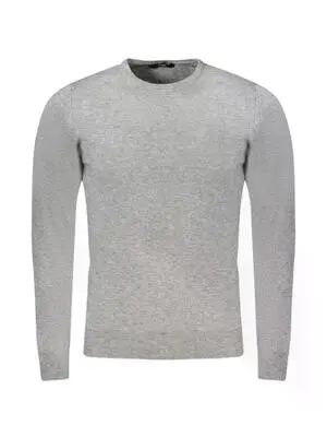 Roberto Cavalli Embroidered Logo Sweater - Grey