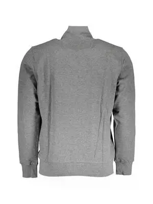 LA MARTINA Logo-embroidered Zip-front Sweatshirt