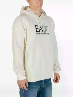 EA7 Logo-print Hoodie
