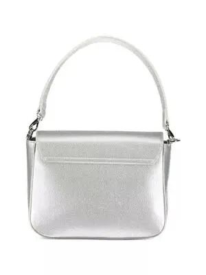 MARIO VALENTINO Tassel Detail Metallic Shoulder Bag