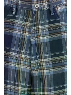 MARBELL Check-pattern Trousers