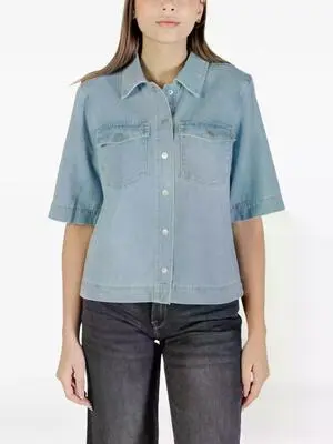 Only Short-sleeve Denim Shirt