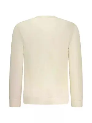 LEEM Logo-print Crew-neck Sweatshirt - Neutrals
