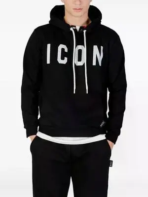 ICON BRAND Logo-print Hoodie