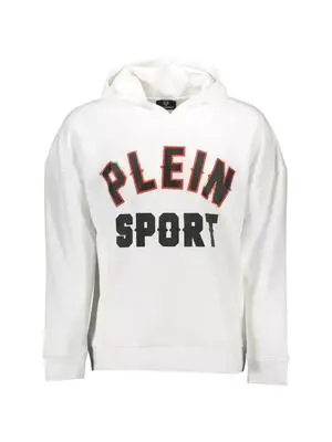 PLEIN SPORT Logo-print Hoodie - White