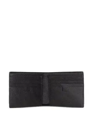 TESTONI Pebbled Leather Bifold Wallet
