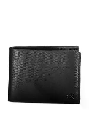 Calvin Klein Logo-detail Bifold Wallet - Black
