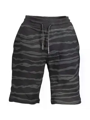 Roberto Cavalli Animal-print Drawstring Shorts