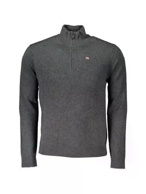 NAPAPIJRI Half-zip Cotton Sweatshirt - Grey