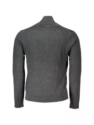 NAPAPIJRI Half-zip Cotton Sweatshirt - Grey