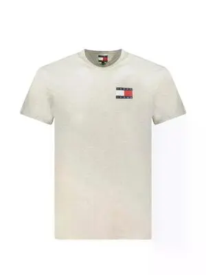 Tommy Hilfiger Logo-patch T-shirt - Neutrals