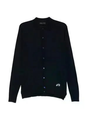 GABRIELE PASINI Buttoned Embroidered Cardigan