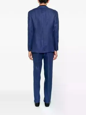 GABRIELE PASINI Flap-pocket Suit - Blue