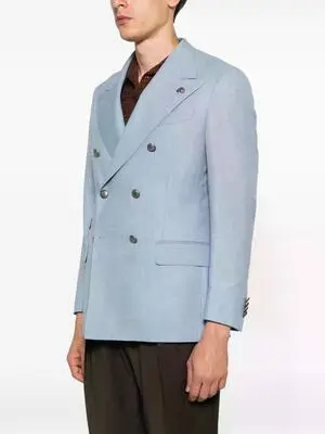 GABRIELE PASINI Double-breasted Blazer - Blue