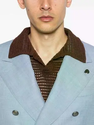 GABRIELE PASINI Double-breasted Blazer - Blue