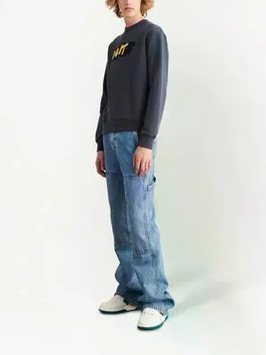 Off-White Logo-print Crewneck Sweatshirt