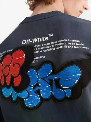Off-White Logo-print Crewneck Sweatshirt
