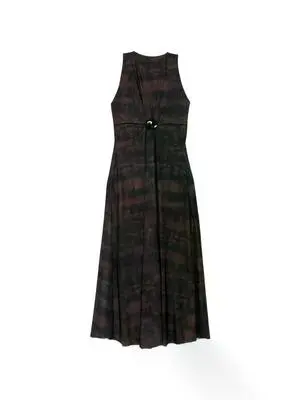 CIA MARÍTIMA Cut Out-detail Midi Dress