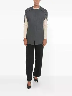 JIL SANDER Button-detailing Cape Jacket