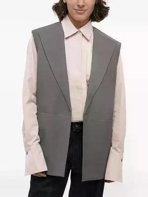Jil Sander Straight Hem Vests For Women