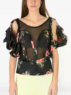 Cut Out Blouses