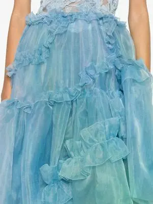 Ermanno Scervino Ruffled Maxi Skirt