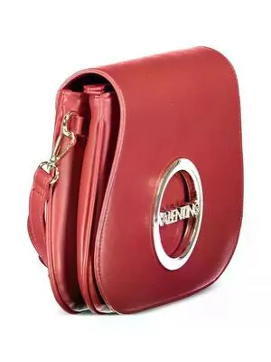 MARIO VALENTINO Circle Logo Crossbody Bag - Red