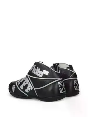 Off-White Logo-print Slip-on Sneakers - Black