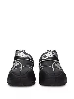 Off-White Logo-print Slip-on Sneakers - Black
